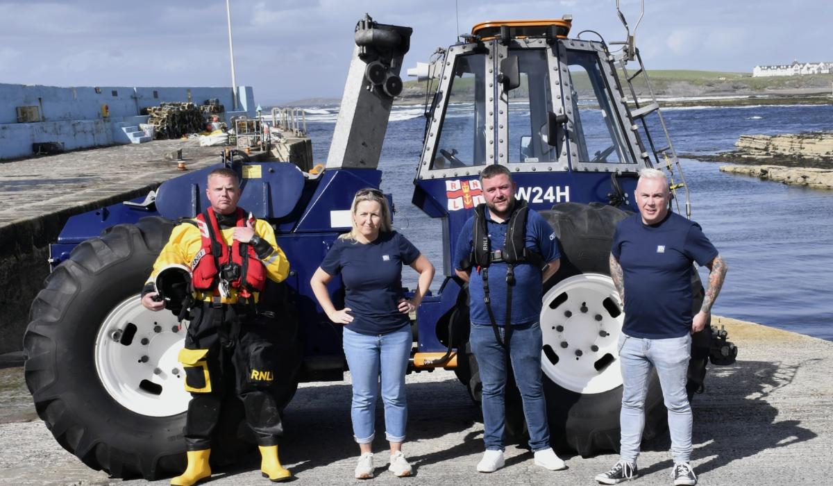 Commemorative scroll visits Bundoran RNLI - Ireland Live