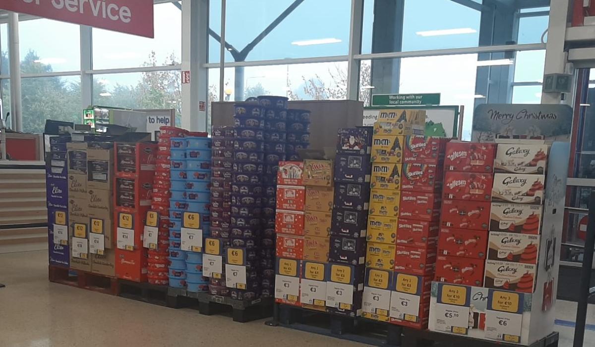 Is it Christmas already? Offaly supermarket stocked with selection ...