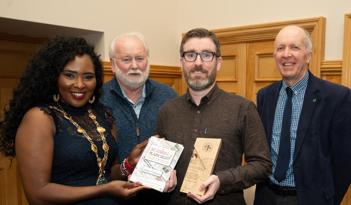 IN PICTURES: Mayor hosts reception for Derry journalist Garrett Hargan ...