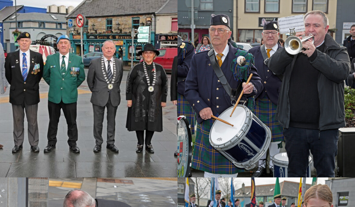 PICTURES | Solemn Remembrance Sunday commemoration at the Longford ...