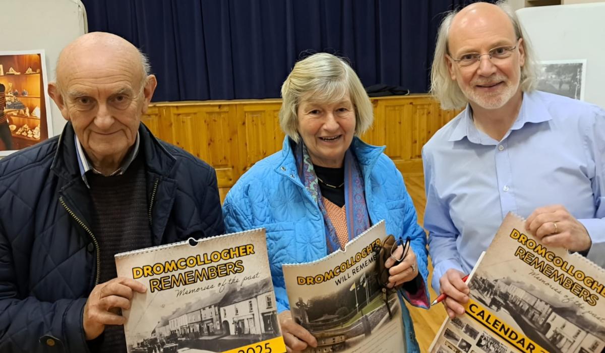 New 2025 calendar launched by Dromcollogher group - Ireland Live