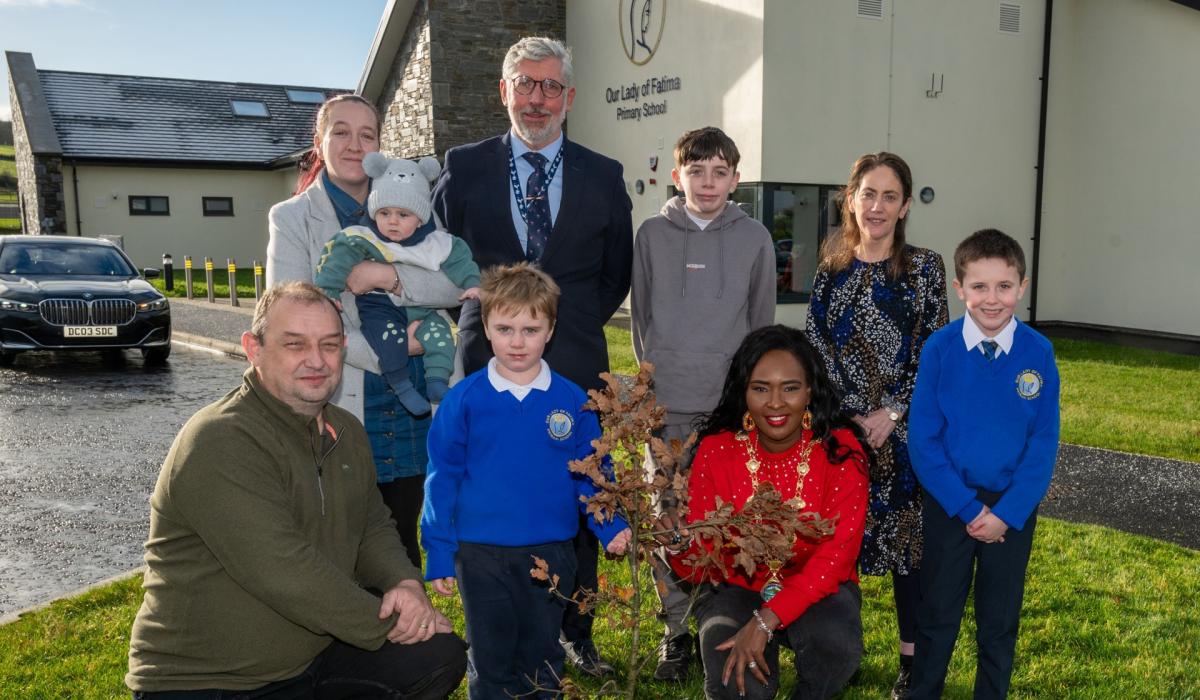 Derry couple mark births of their children by planting trees as part of ...
