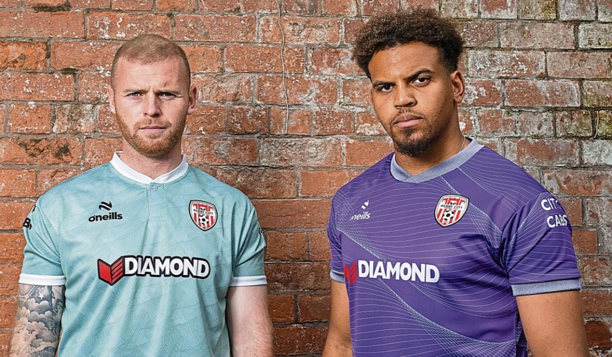 Derry City reveal new away kit and goalkeeper jersey - Ireland Live