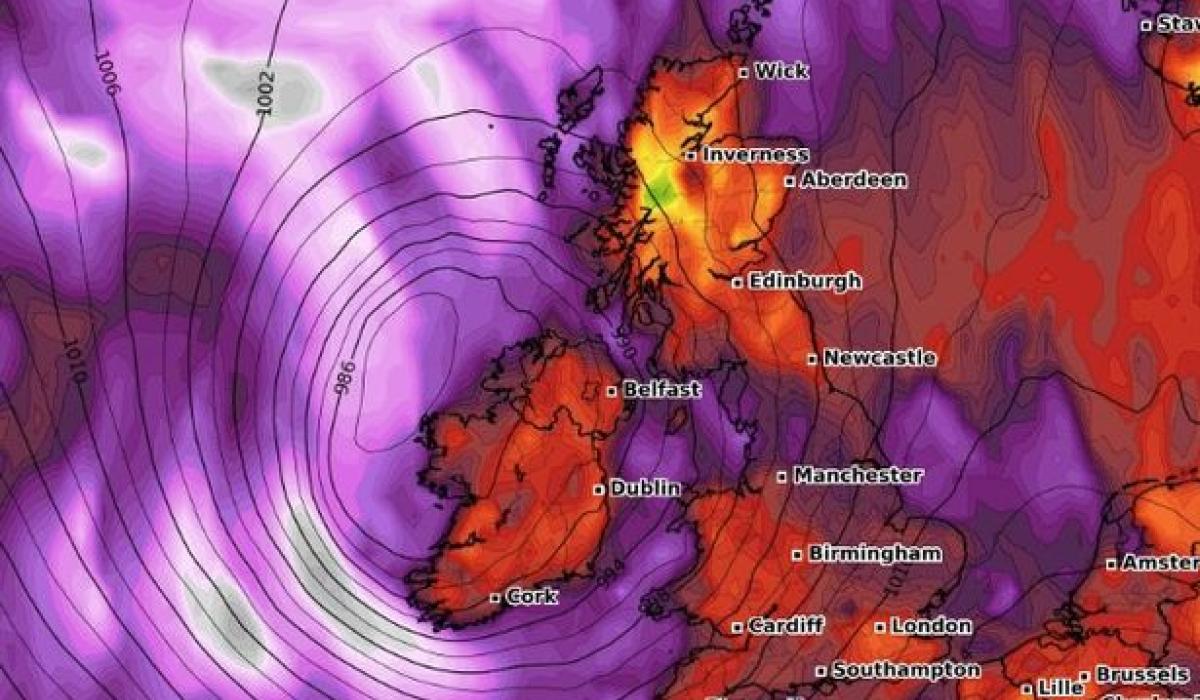 Storm Darragh Status Red, Status Orange, Status Yellow WARNINGS IN ...