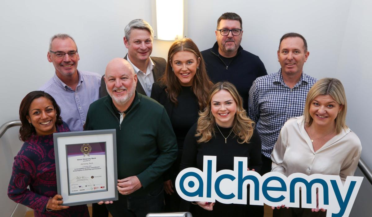 Derry Alchemy Technology Services achieves Silver Diversity Mark - Ireland Live