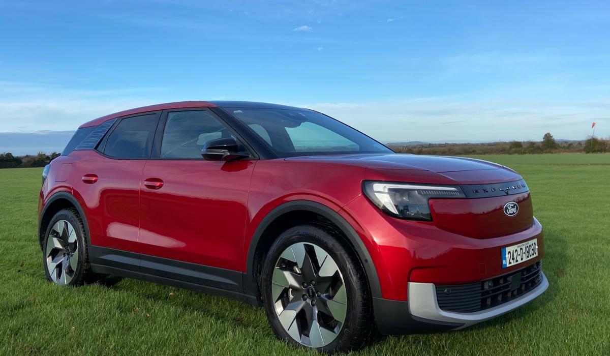 On the road in Laois - Test drive of the new Ford Explorer EV - Ireland ...