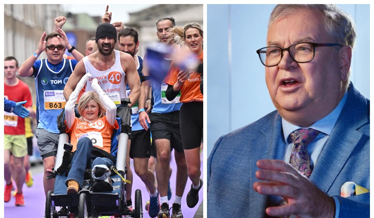 Dublin Marathon run by Laois' Emma Fogarty and actor Colin Farrell is ...