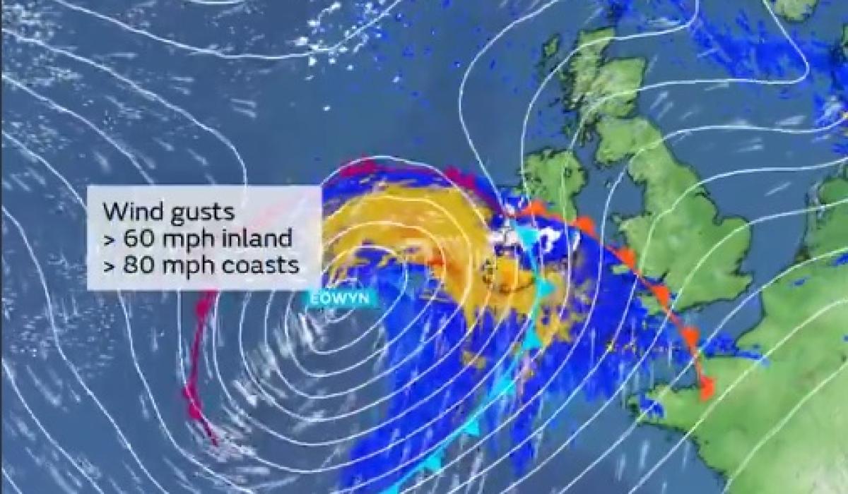 Ireland Weather Channel forecaster 'fully expects' Storm Éowyn Status ...