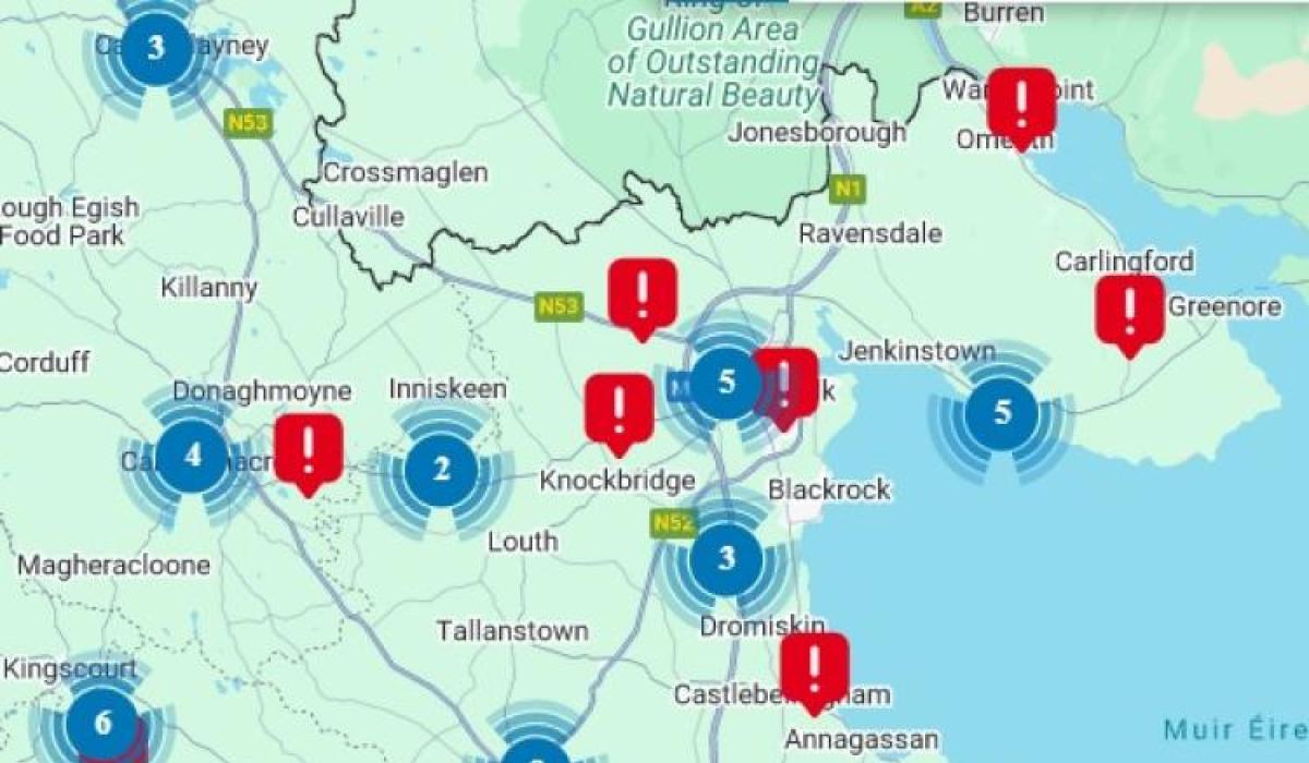 Storm Éowyn: ESB PowerCheck reveals extent of outages across Louth ...