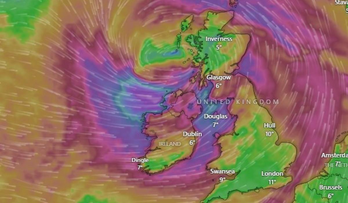STORM EOWYN: Strongest ever wind gust recorded in Ireland as Storm ...