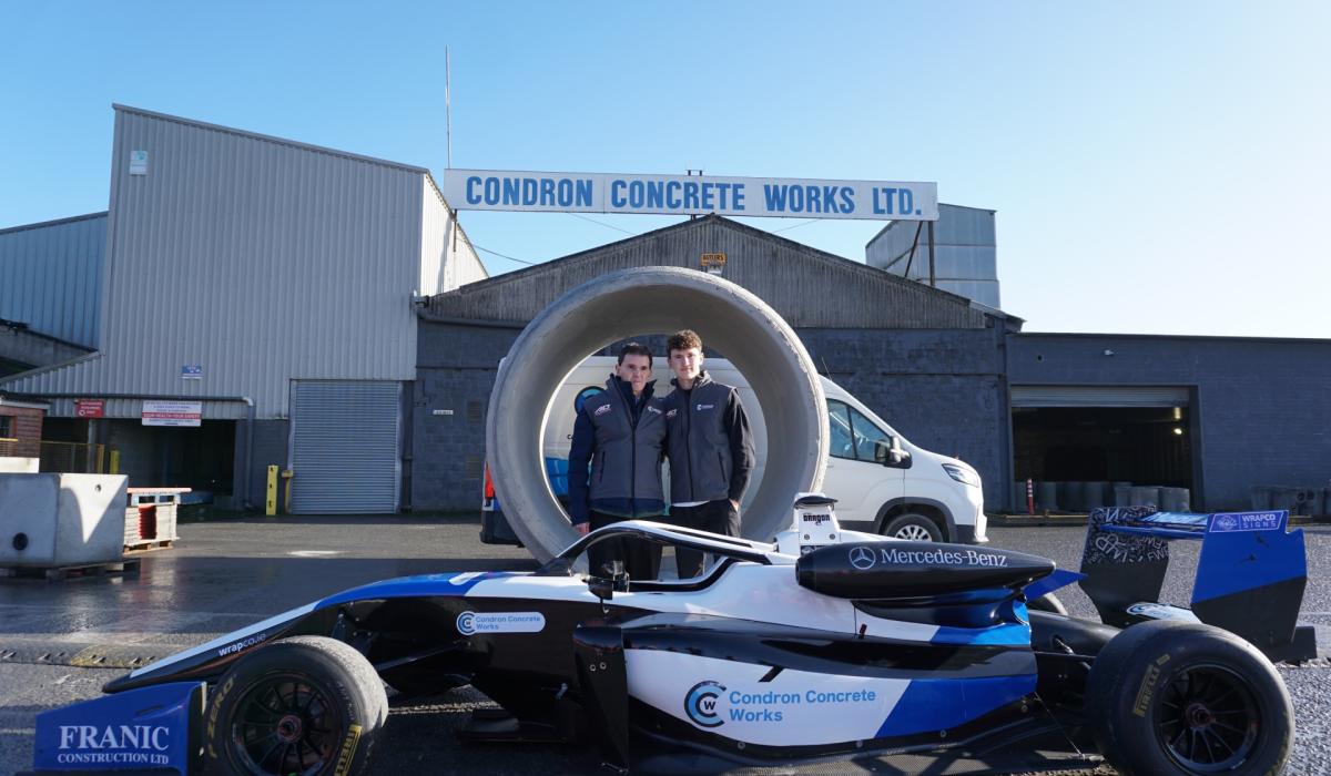 Rising Offaly motor racing star gets backing from Tullamore company ...