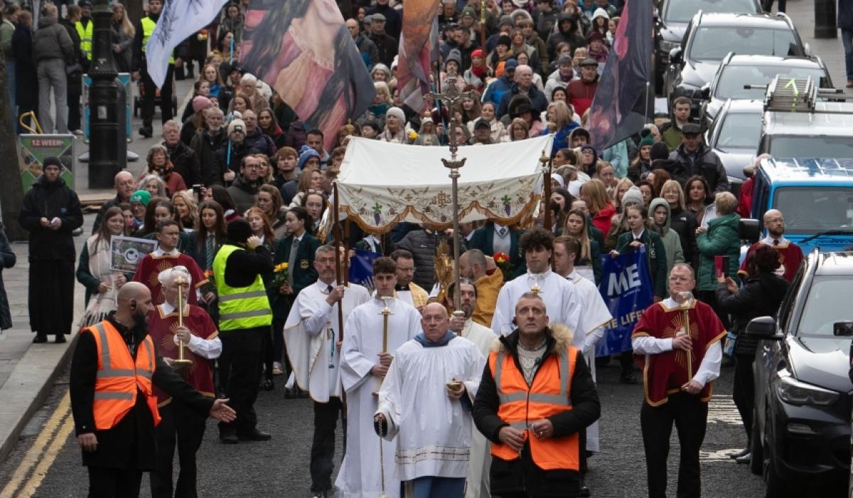 Huge turnout for Eucharistic Procession to celebrate St. Brigid’s Day ...