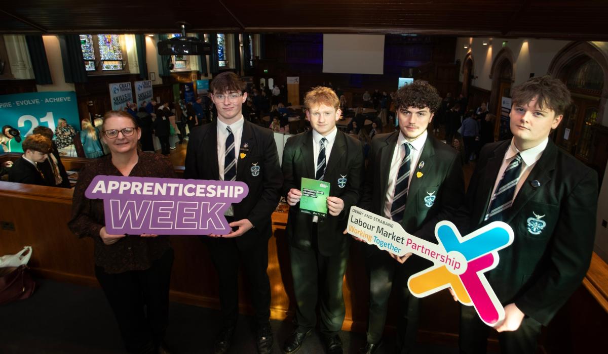 IN PICTURES: Derry Labour Market Partnership 'Apprenticeship Fair 2025 ...