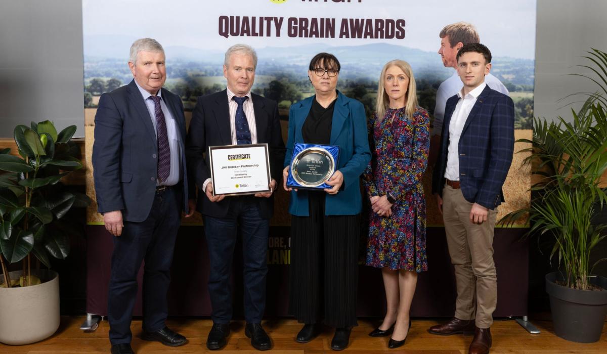 Offaly growers among winners at Tirlán Quality Grain Awards - Ireland Live