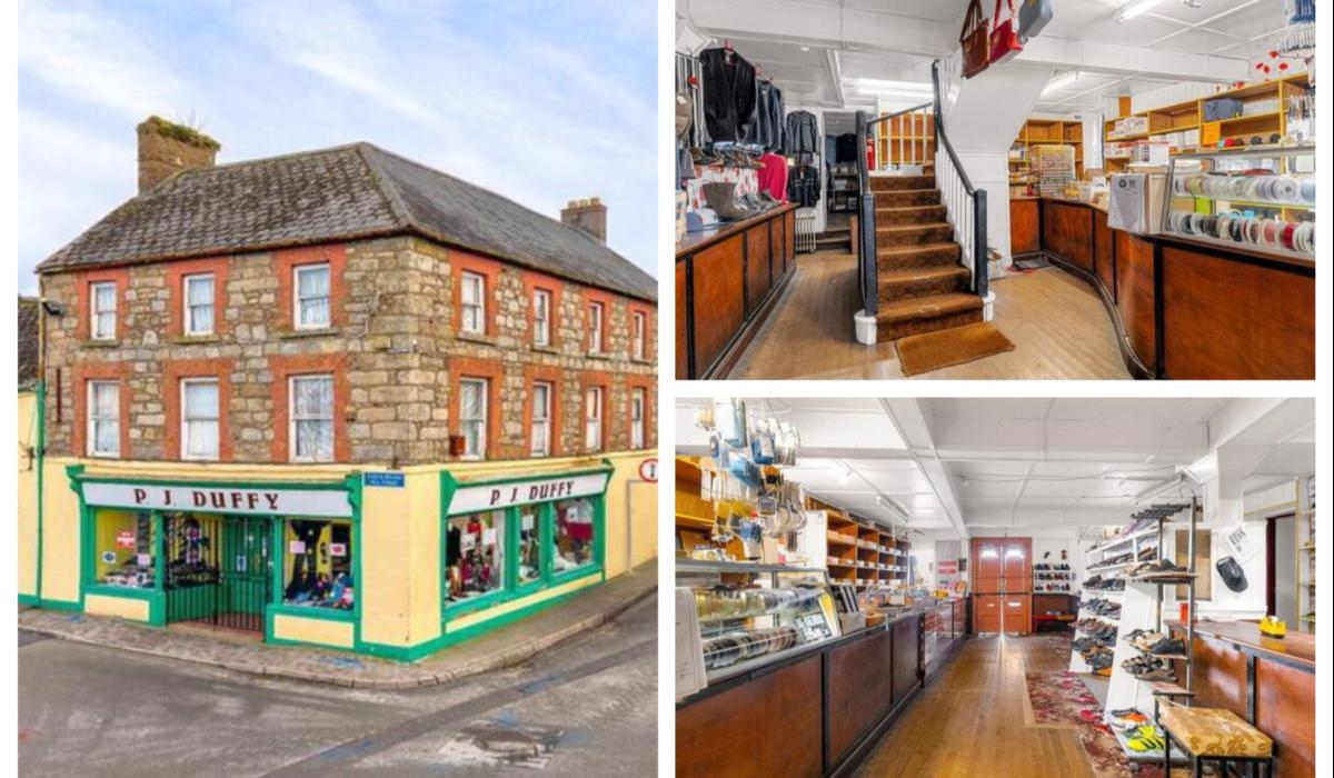 PICTURES: Iconic Carlow clothes shop hits the market at under €375,000 ...
