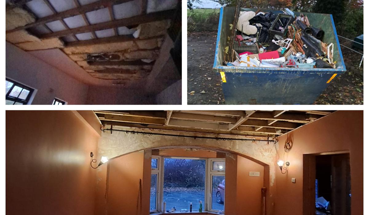 Home 'destroyed' after roof left off Laois house during Storm Ashley ...