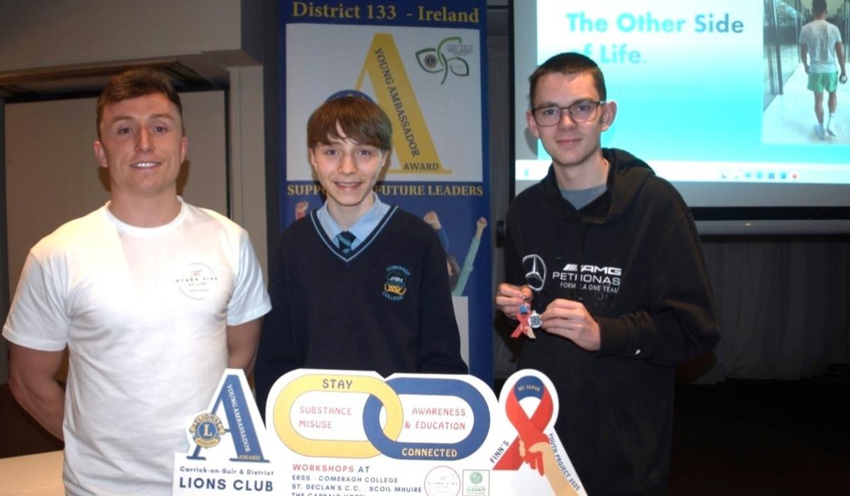 Tipperary students produce keyrings with QR code links to addiction ...