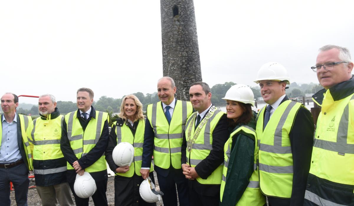 Taoiseach visits Narrow Water Bridge construction site in north Louth ...