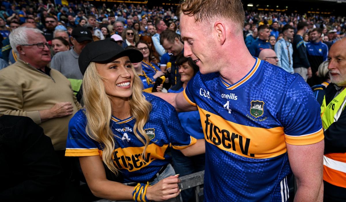 CUTE! Sharlene Mawdsley and Michael Breen's flirty back and forth after Tipperary's Semi-Final ...
