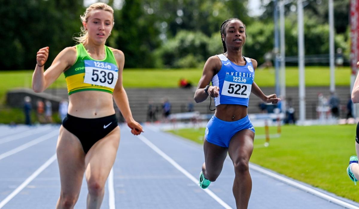 Katie Bergin acquits herself well at the annual Morton Games in Dublin ...