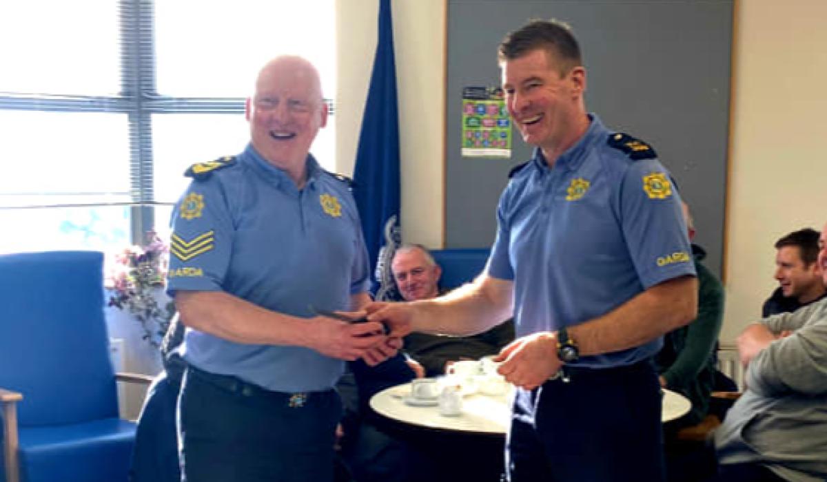 Garda sergeant bids farewell after decades of service in Kilkenny ...