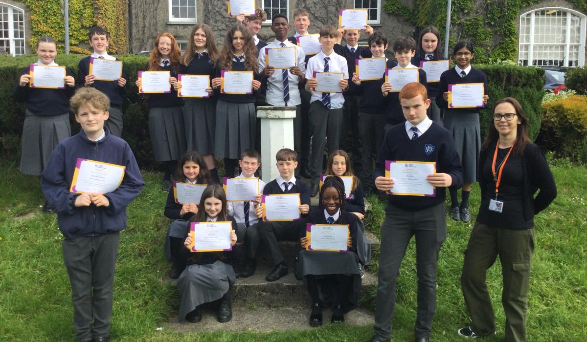 Dundalk Grammar School students receive their Young Social Innovators ...