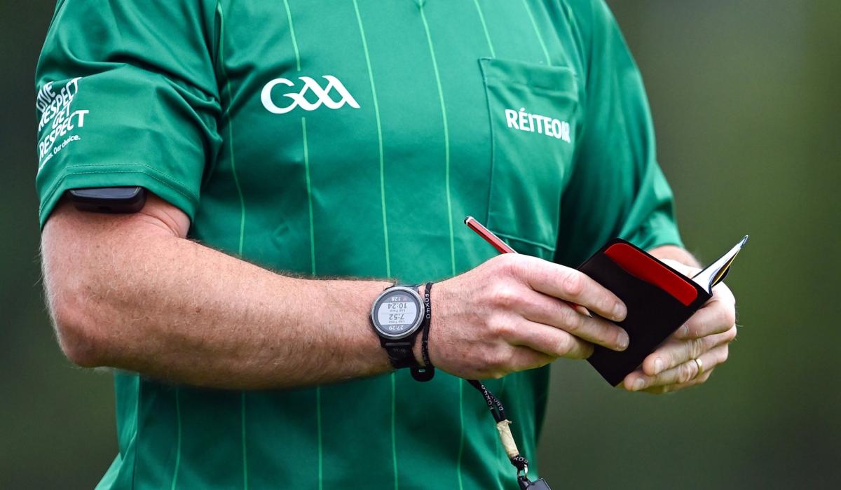 GAA announces plans for Respect the Referee Day to be held across the ...