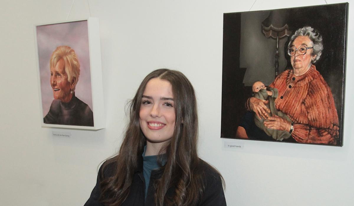 IN PICTURES: Derry girl Eabha launches solo art exhibition "Foundations ...