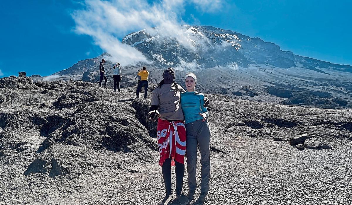 Limerick student climbs Mount Kilimanjaro for charity - Ireland Live