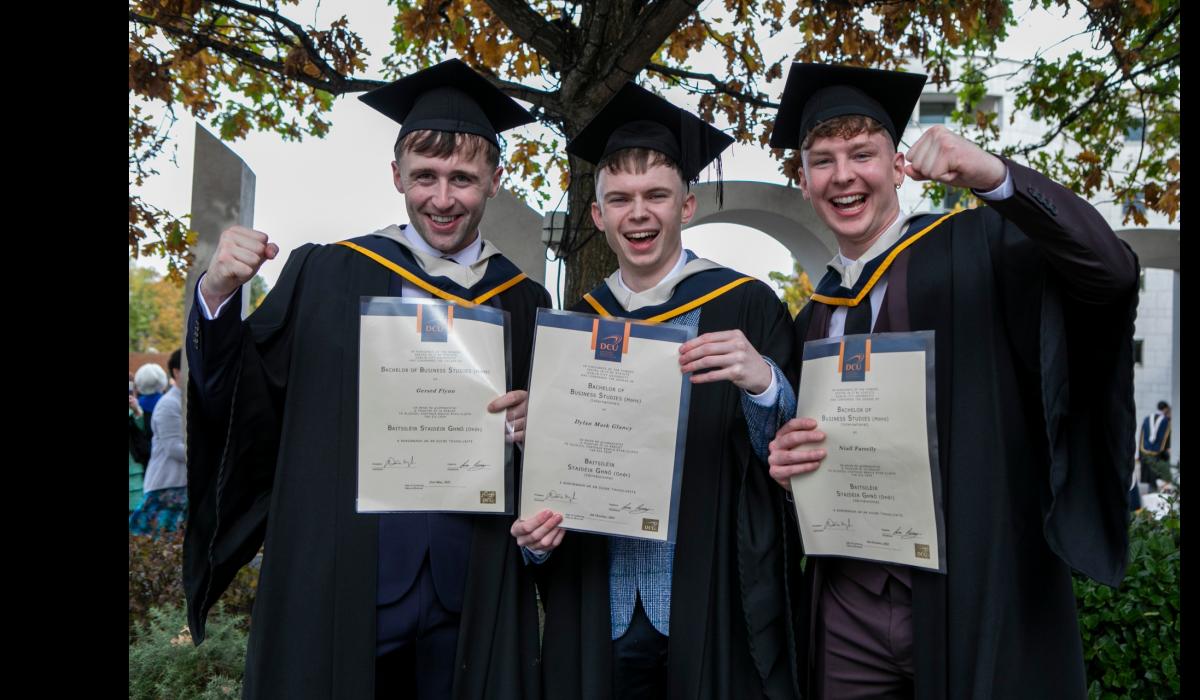 Great celebrations as Longford students graduate from Dublin City ...