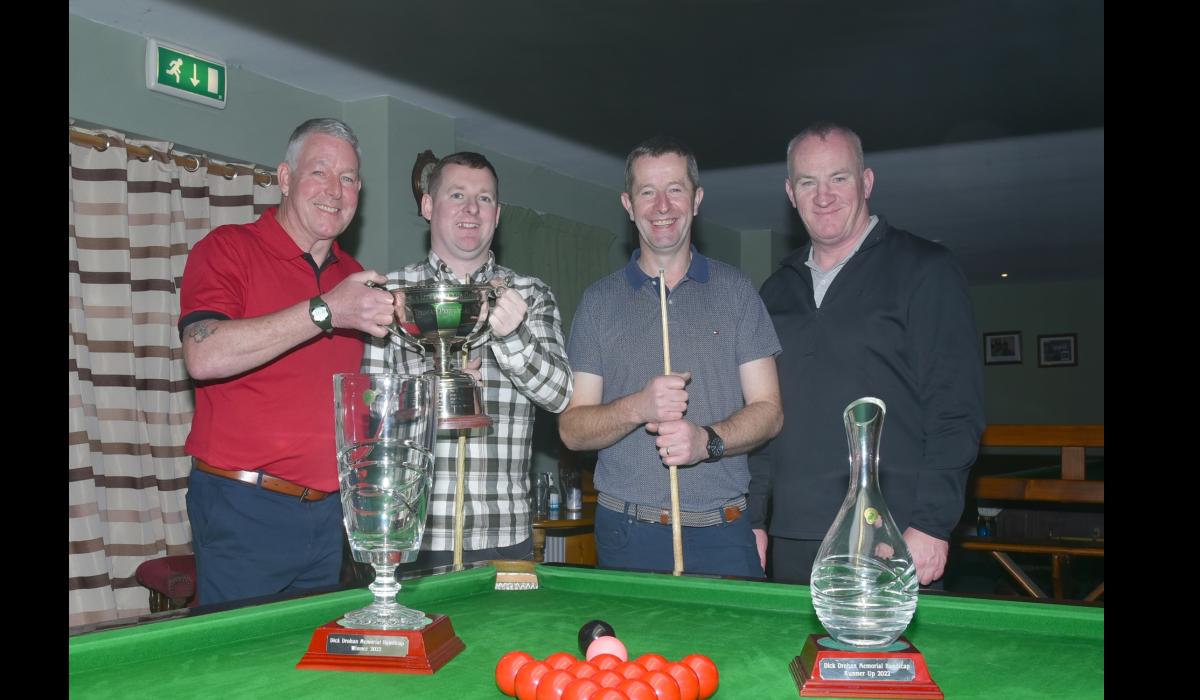 Trophy presented to Carrick-on-Suir snooker tournament winner - Ireland ...