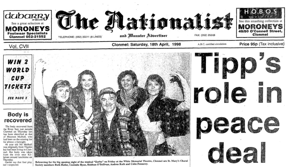 YESTERYEARS: Tipperary saw mixed and heated reaction to Northern ...