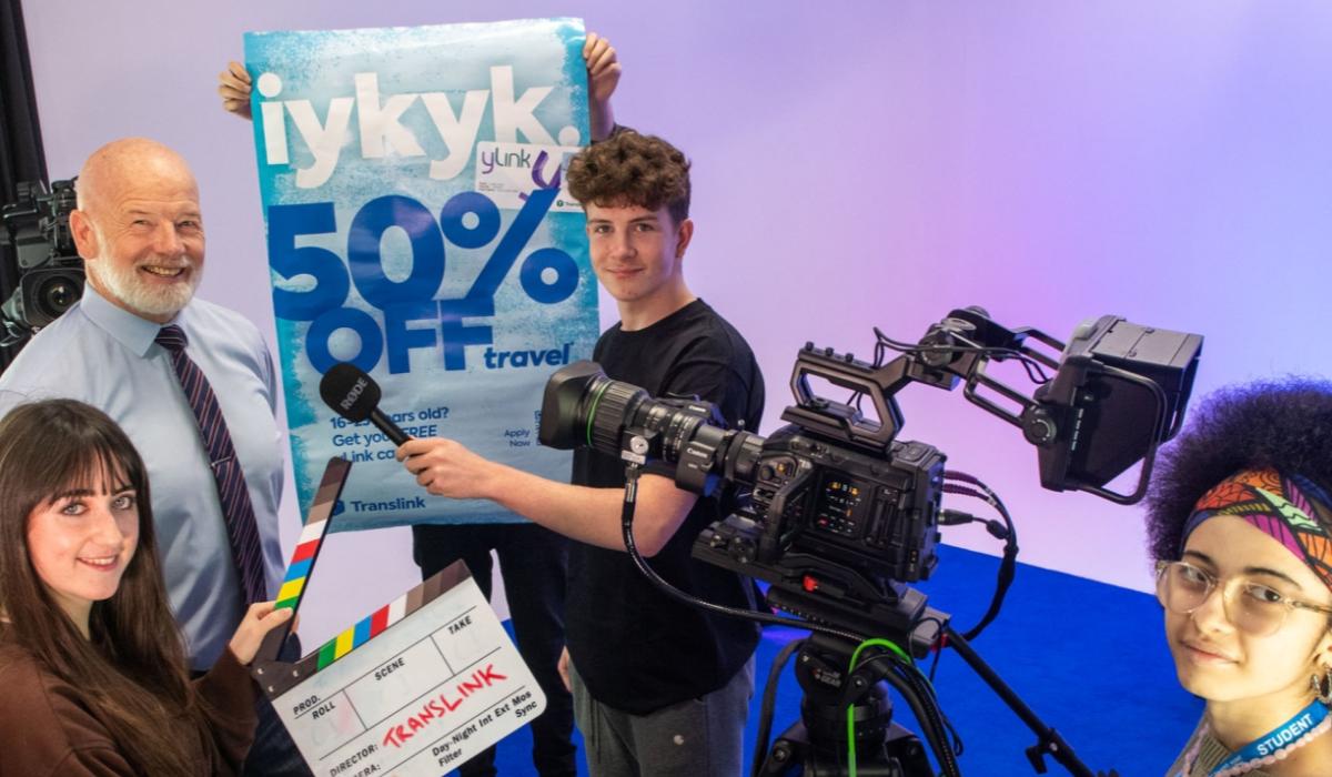 Derry media students put Translink yLink card in the frame - Ireland Live