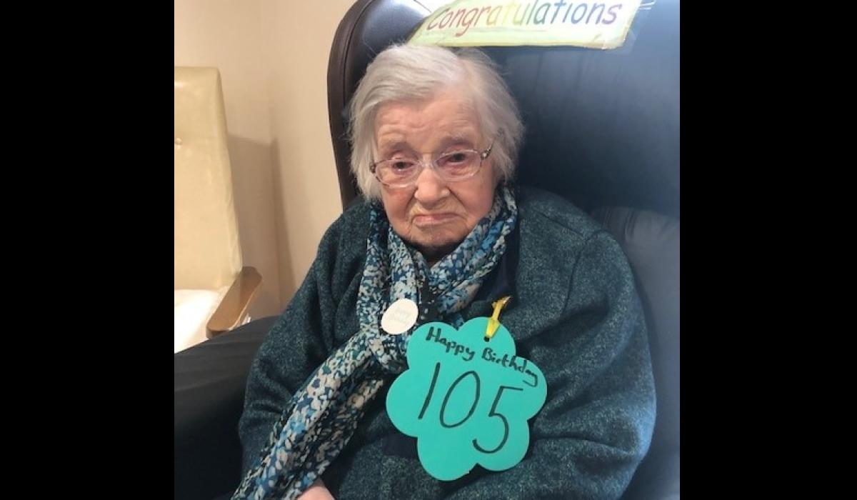 One of Limerick's oldest residents celebrates 105th birthday - Ireland Live