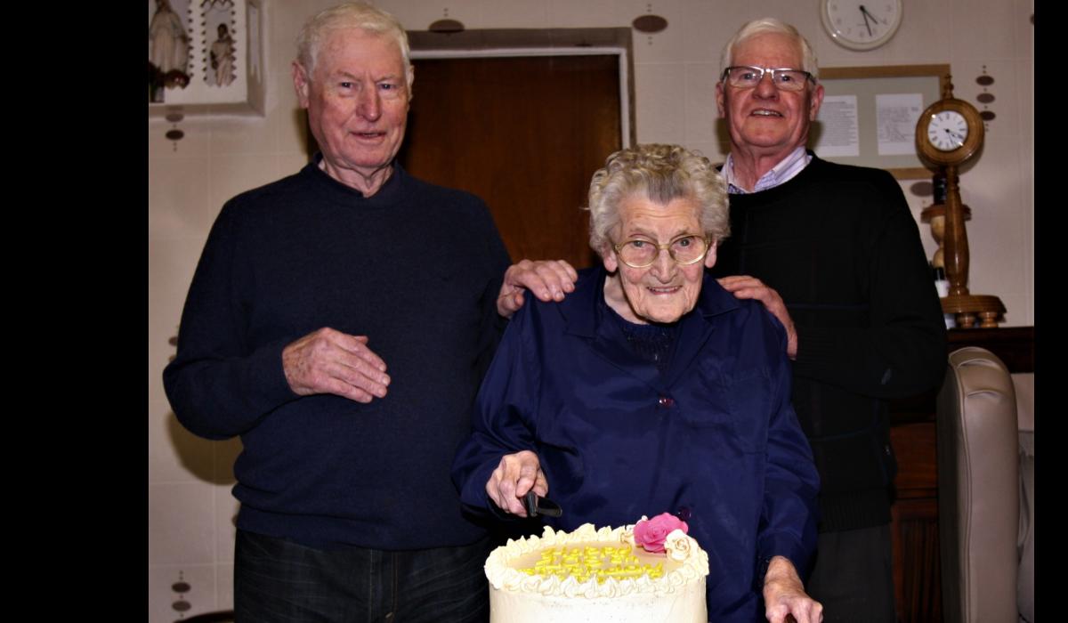 Remarkable Offaly woman celebrates her 106th birthday - Ireland Live