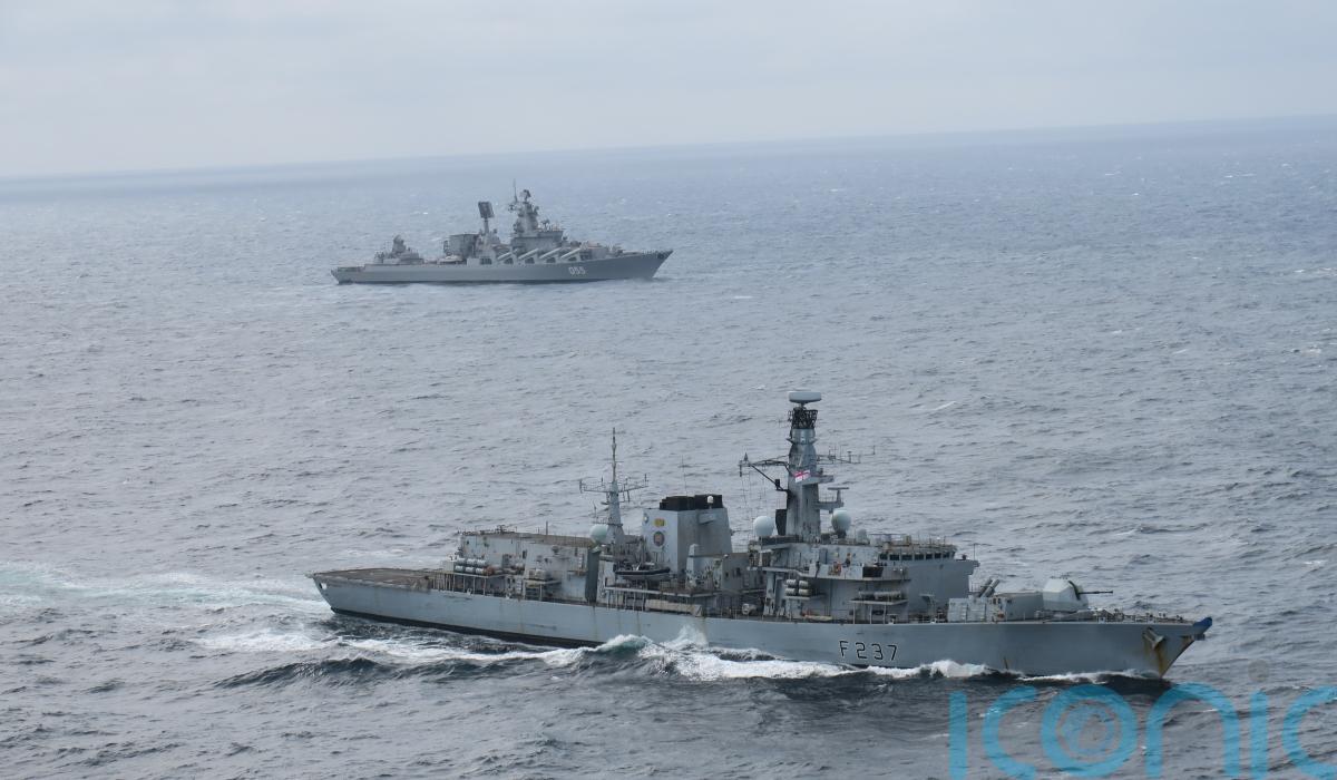 Royal Navy frigates shadow Russian warships close to UK waters ...