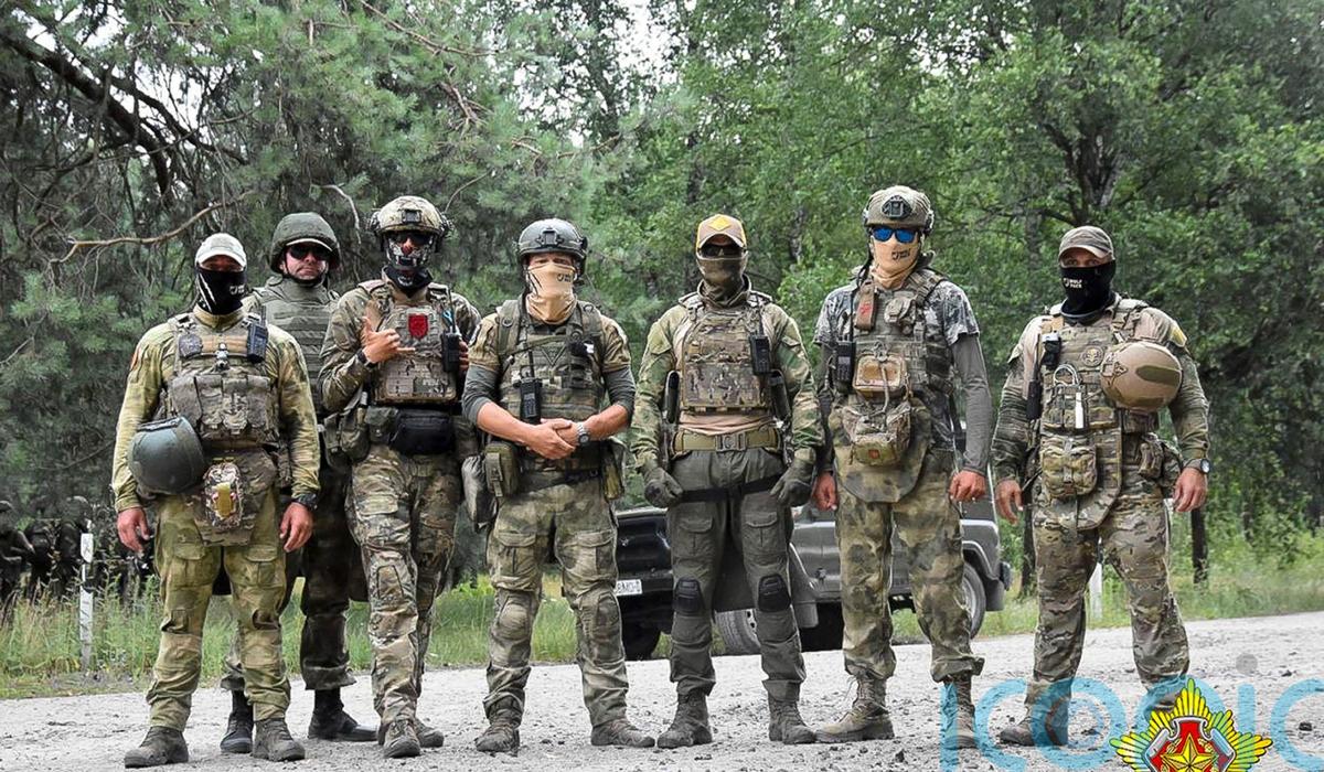 Wagner mercenaries train with Belarusian military near Polish border ...