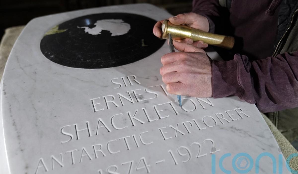 Kildare-born Antarctic explorer Sir Ernest Shackleton being honoured at ...