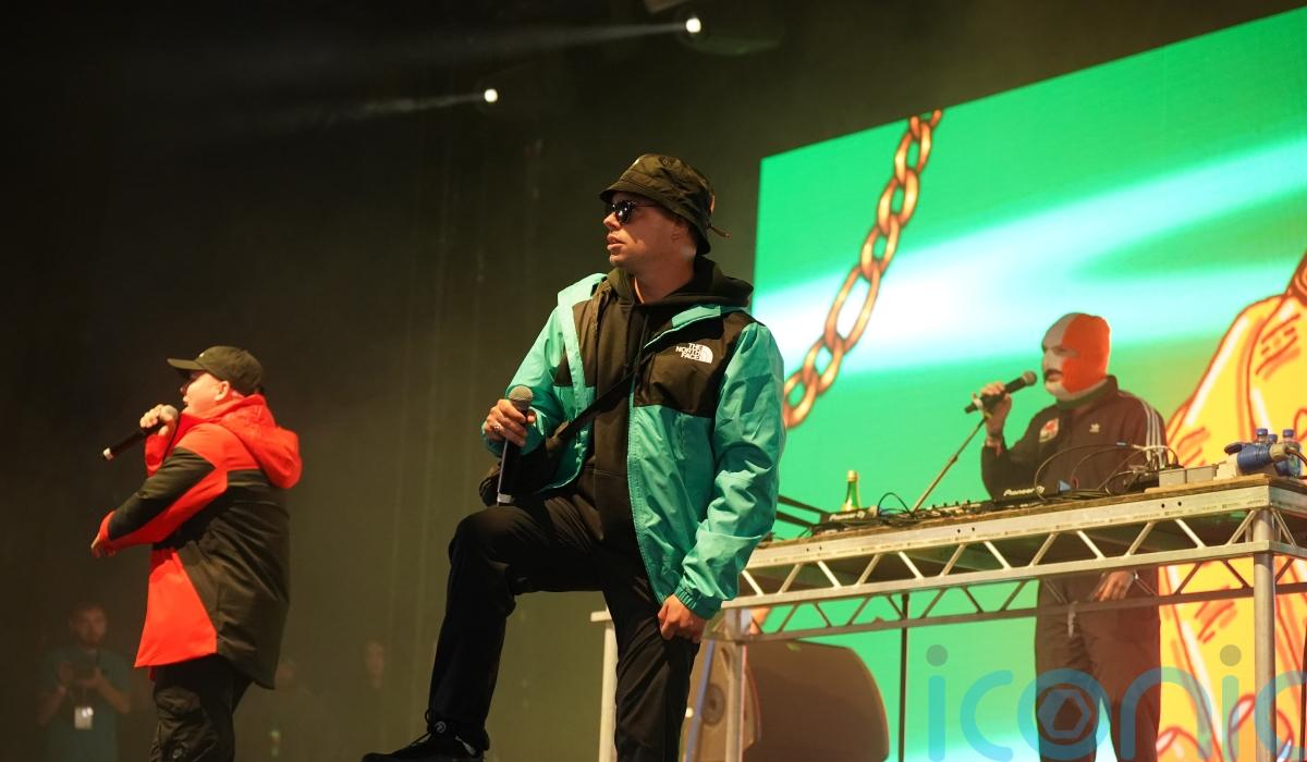 Belfast rappers Kneecap threaten legal action over UK government ...