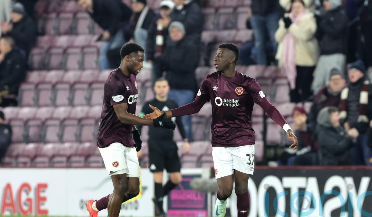 Hearts claim much-needed win as early Musa Drammeh goal downs ...