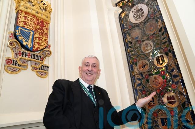 Rugby league and Lancashire roses feature in Speaker Hoyle’s coat of ...