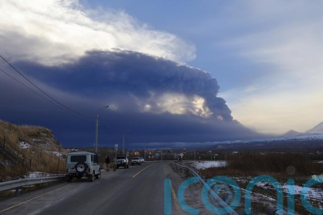 Volcano eruption sends ash columns above Russian peninsula - Ireland Live