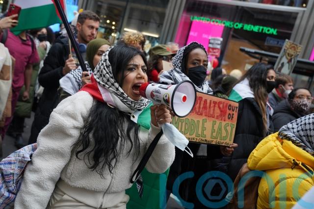 Pro-Palestinian protesters target Zara stores in London’s West End ...