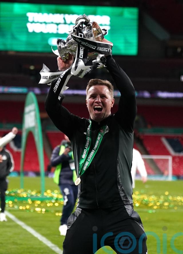 Family at the forefront of Eddie Howe’s mind after final success ...