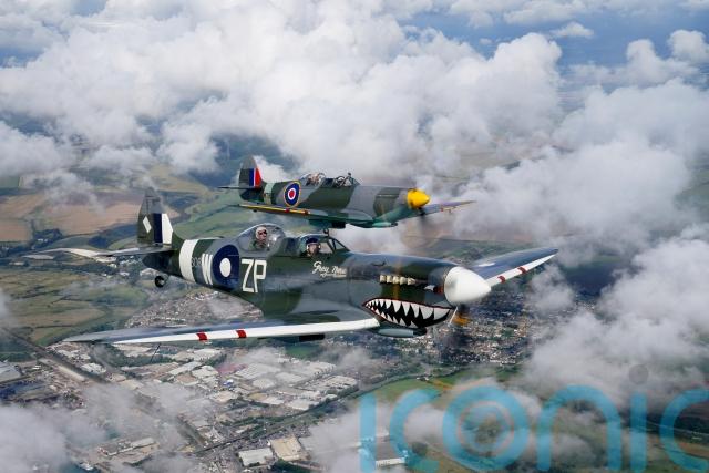 Spitfire Plane With Teeth