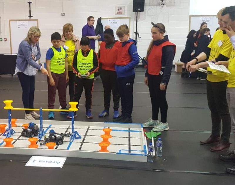 Robot wars? Incredible student robotics competition in Offaly this week ...