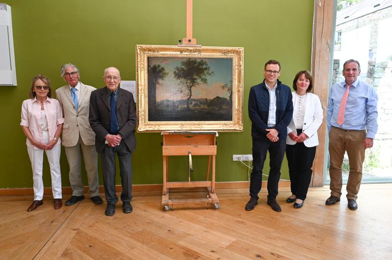 Significant painting of Castlecomer pre 1798 is unveiled at Discovery ...