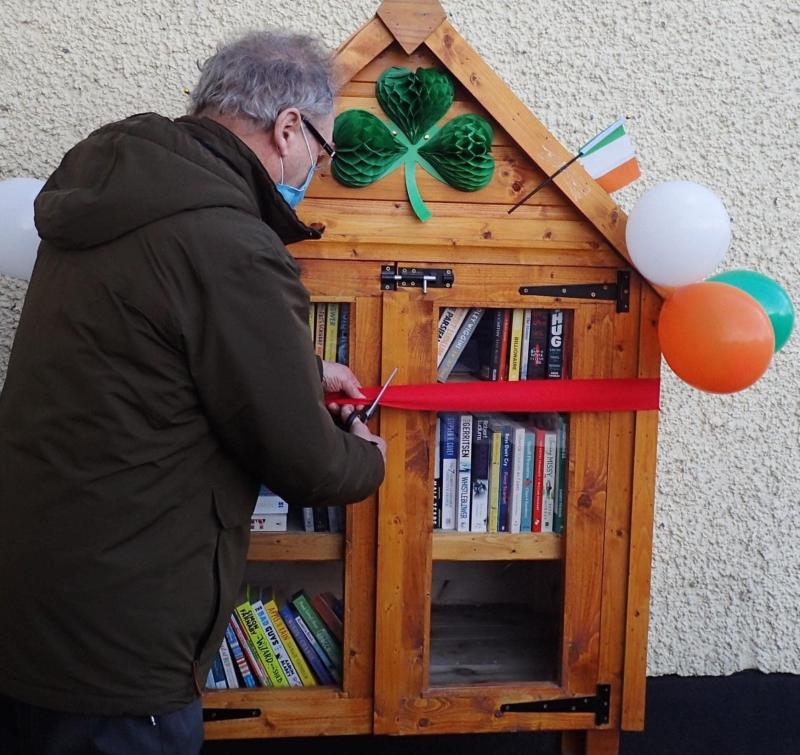 First outdoor community library officially opened in Tullaghan ...
