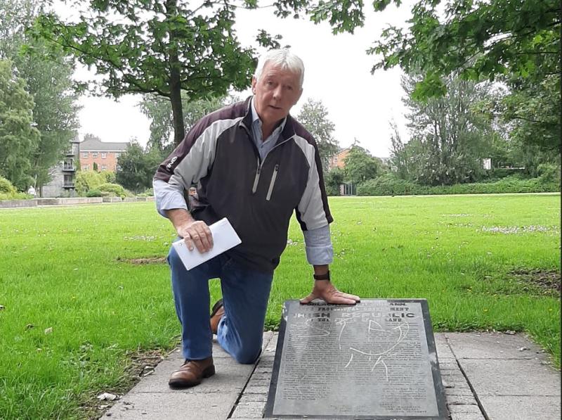 Outrage as 1916 memorial in Offaly park is defaced - Ireland Live