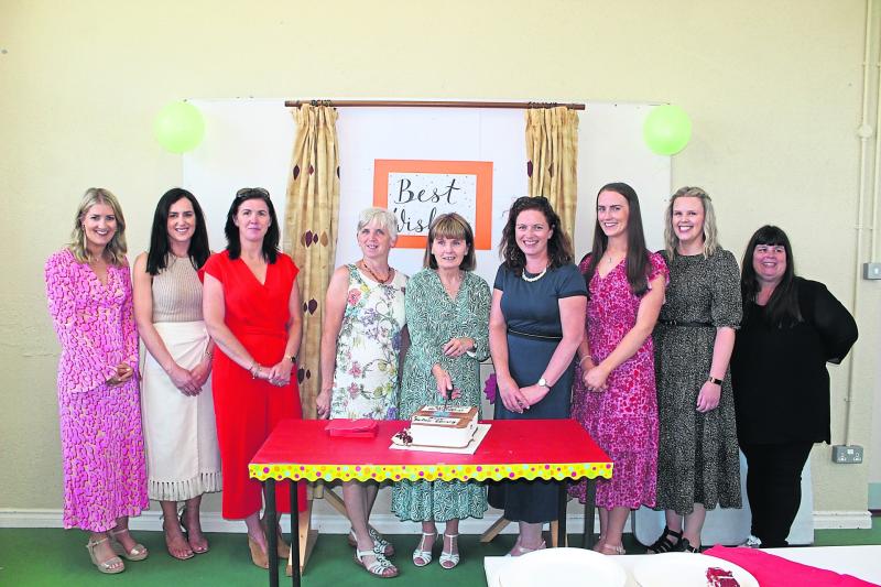 Offaly school bids farewell to much loved teacher after 38 years ...